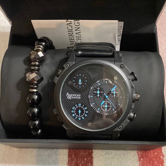 American Exchange | Accessories | Nwt Mens American Exchange Black ...